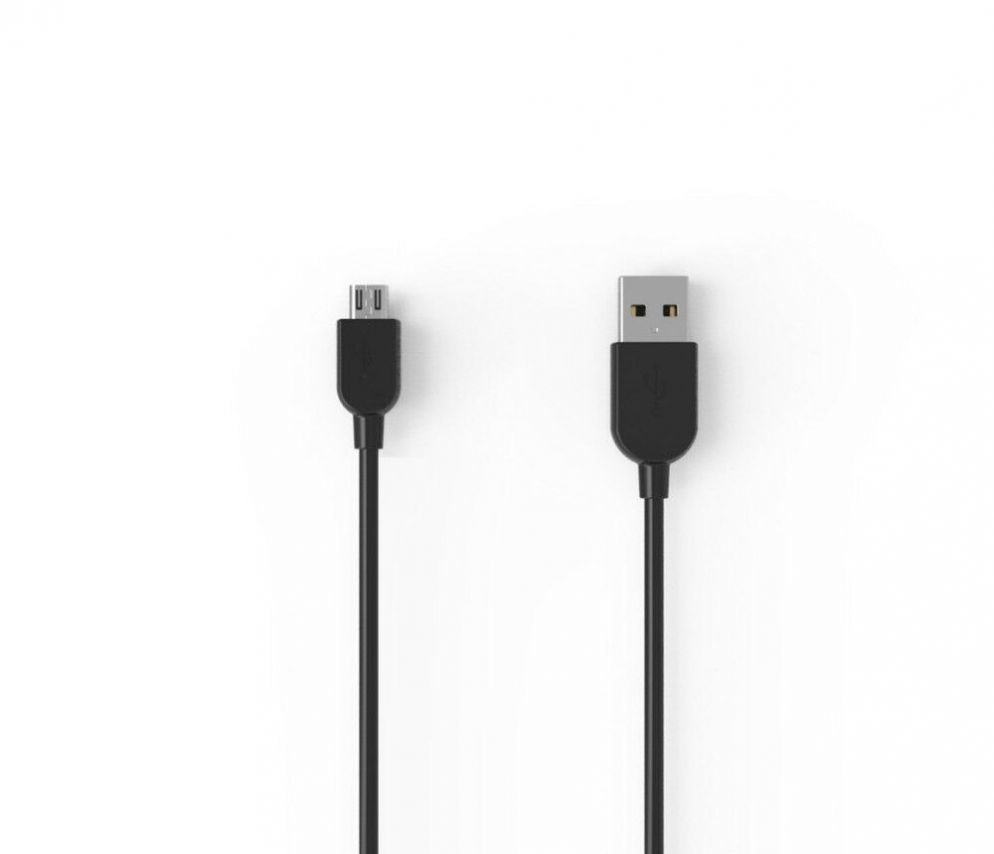 black 3-pack micro usb cable fast charger