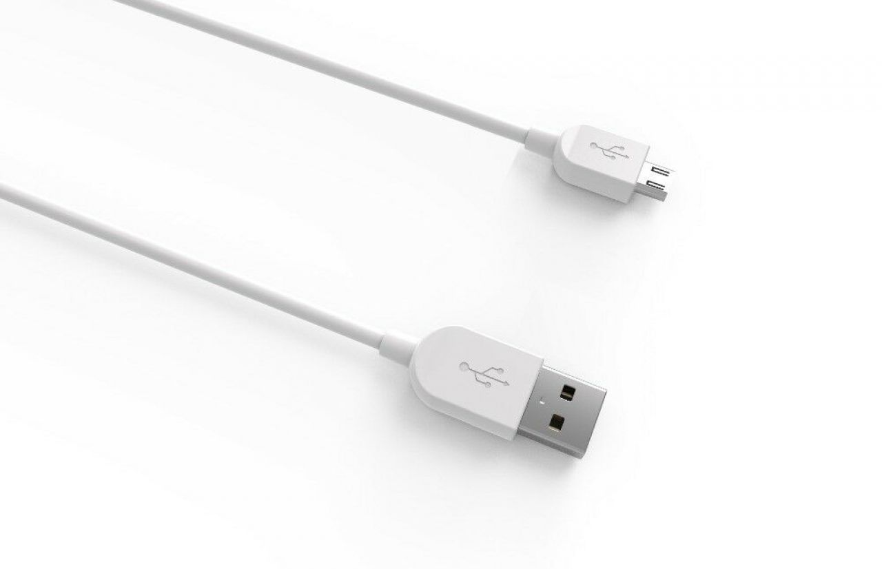white 3-pack micro usb cable fast charger