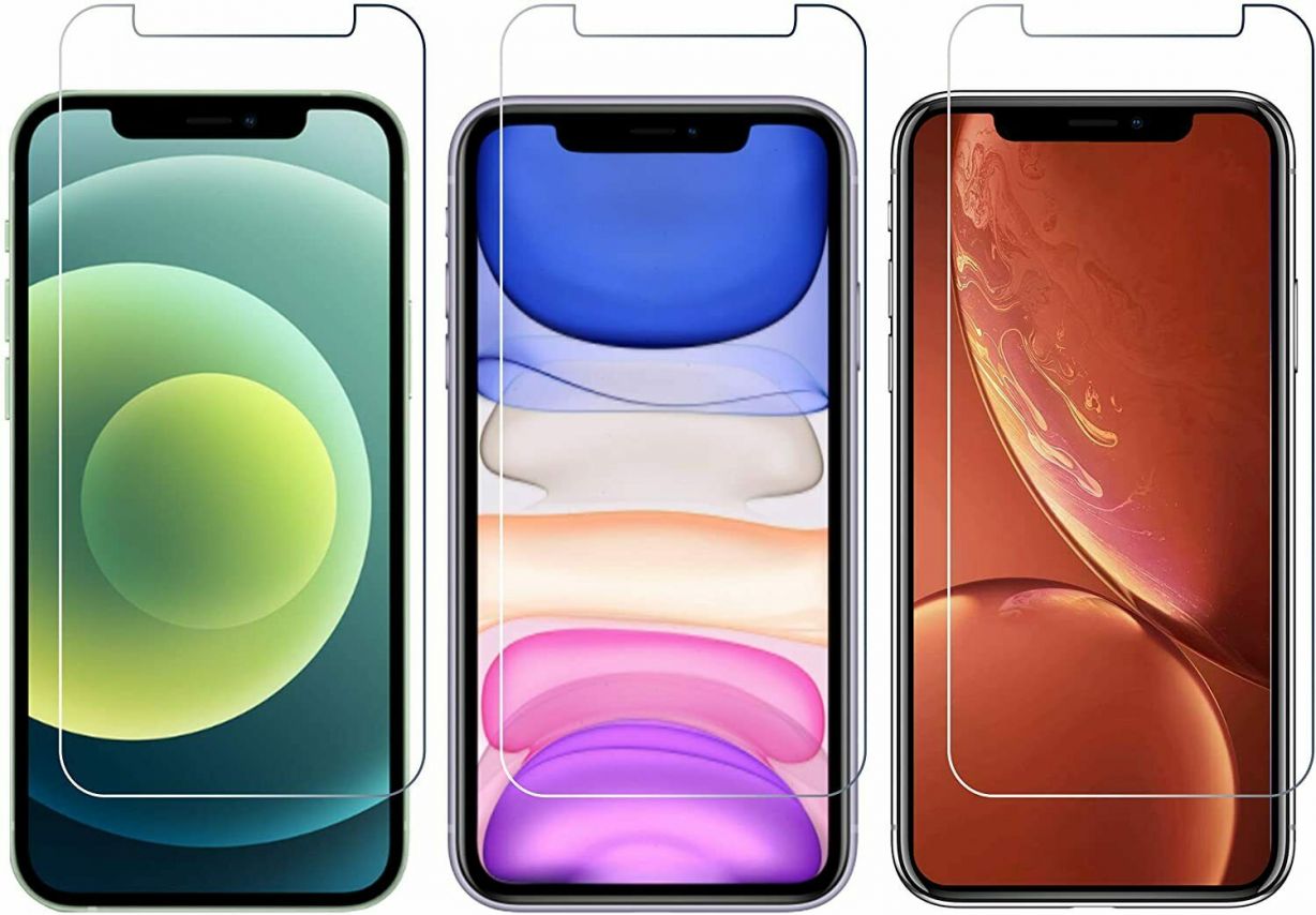 iphone 11 pro max tempered glass screen protector 3 pack