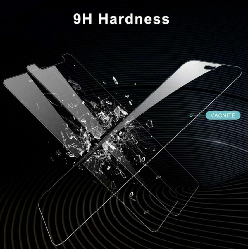 iphone 12 pro max tempered glass screen protector 3 pack