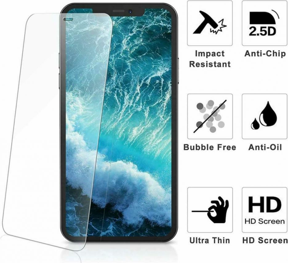 iphone 12 tempered glass screen protector 3 pack